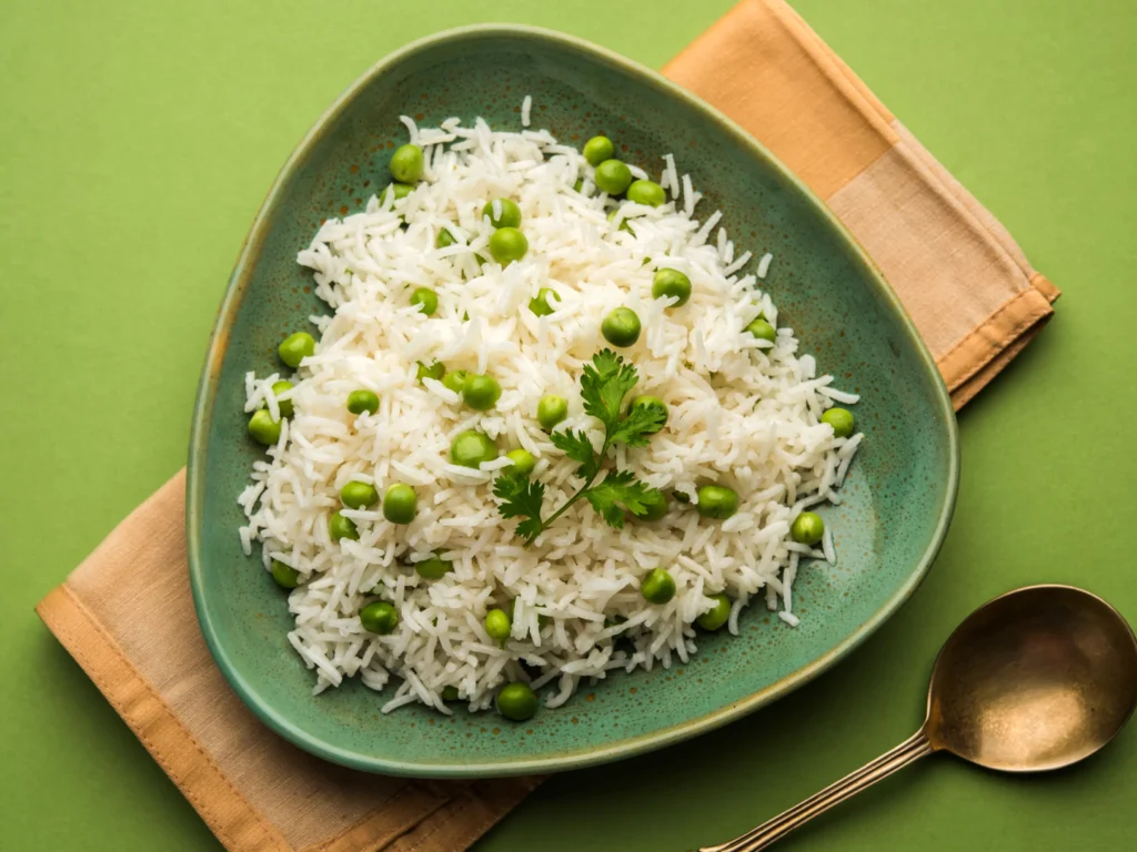 Riso Basmati con piselli - Nutrizione Sana