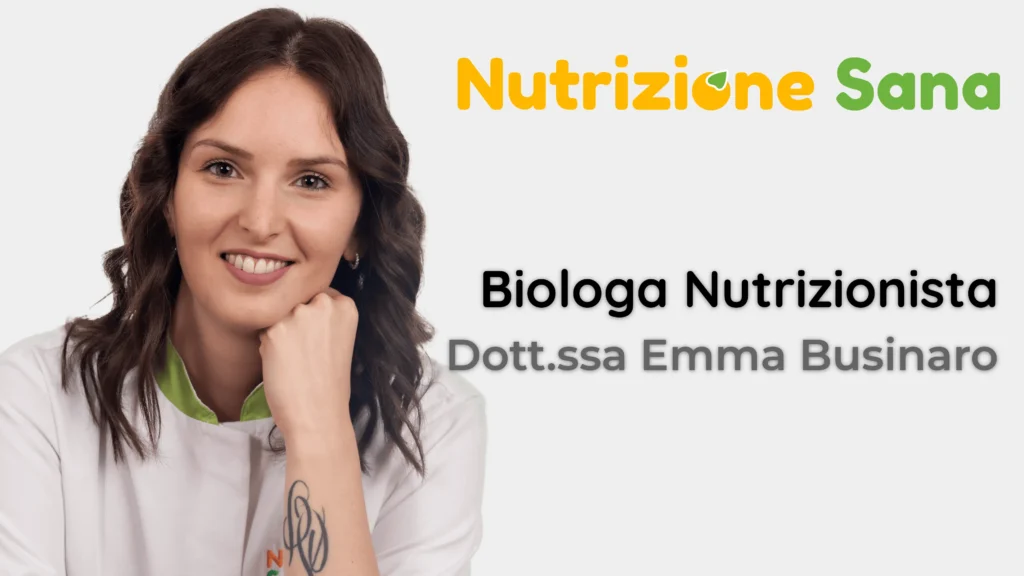 Mi presento, sono la Dott.ssa Emma Businaro - Nutrizione Sana